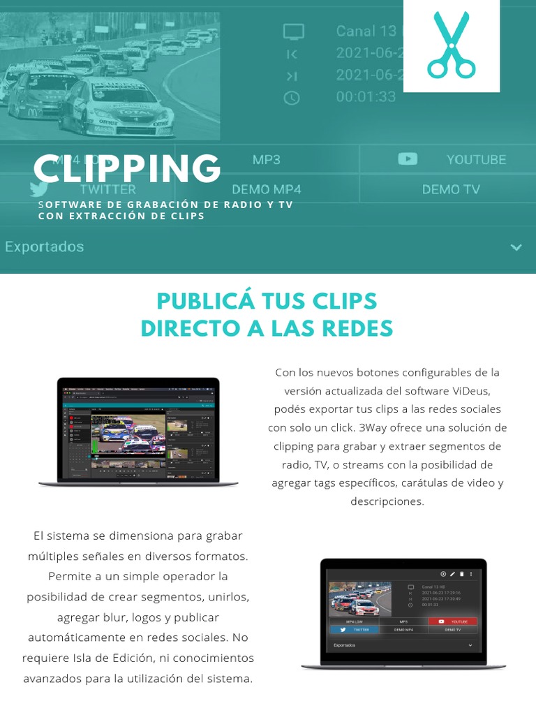 Folleto Clipping | PDF | Televisión | Metadatos