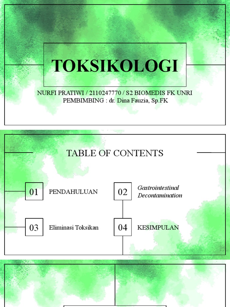 Dekontaminasi Keracunan GI | PDF | Sains & Matematika