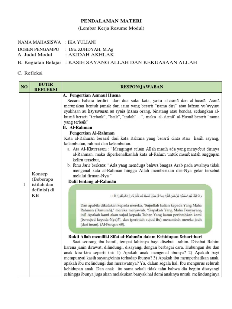 LK - Resume Pendalaman Materi PPG 2022 (2) - Compressed | PDF