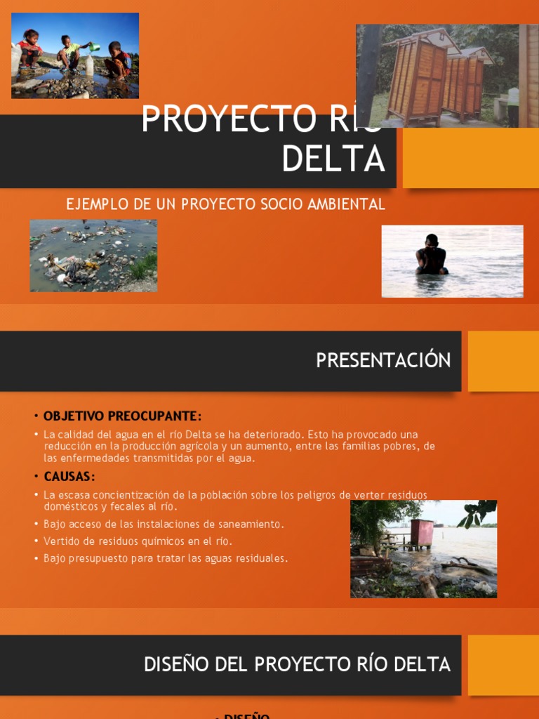 Presentacion Proyecto Rio Delta | PDF | Lavar | Agua