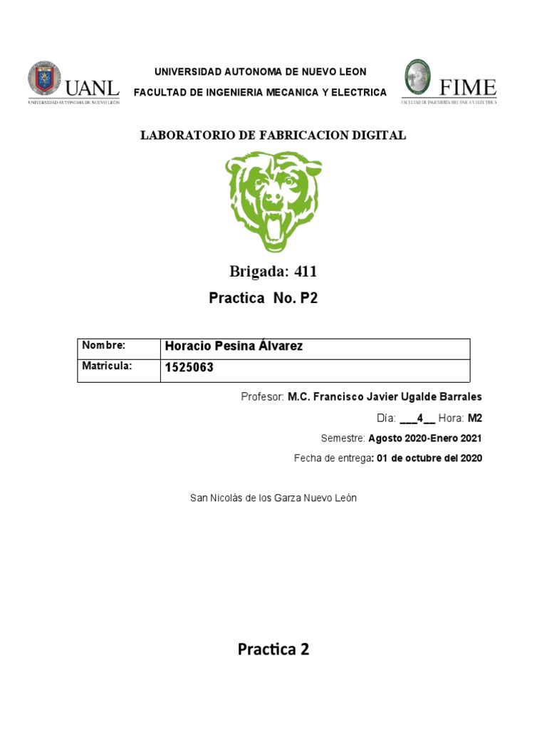 Pieza 2 - 1525063 | PDF