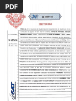 Comprobante de La Compra de Hojas de Papel Sellado Especial para Protocolos | PDF