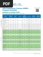 CPA PEP Schedule and Deadlines 2025 | PDF | Certified Public Accountant
