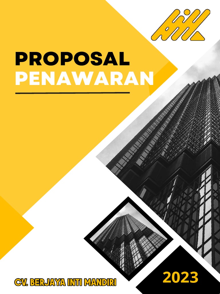 Proposal CV. Berjaya Inti Mandiri - Compressed | PDF | Bisnis