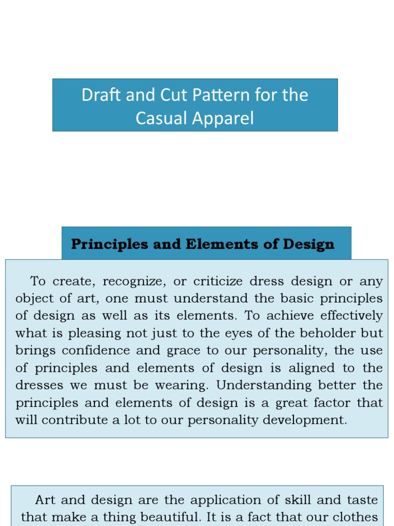 Fashion Design Principles Guide | PDF | Skirt | Color