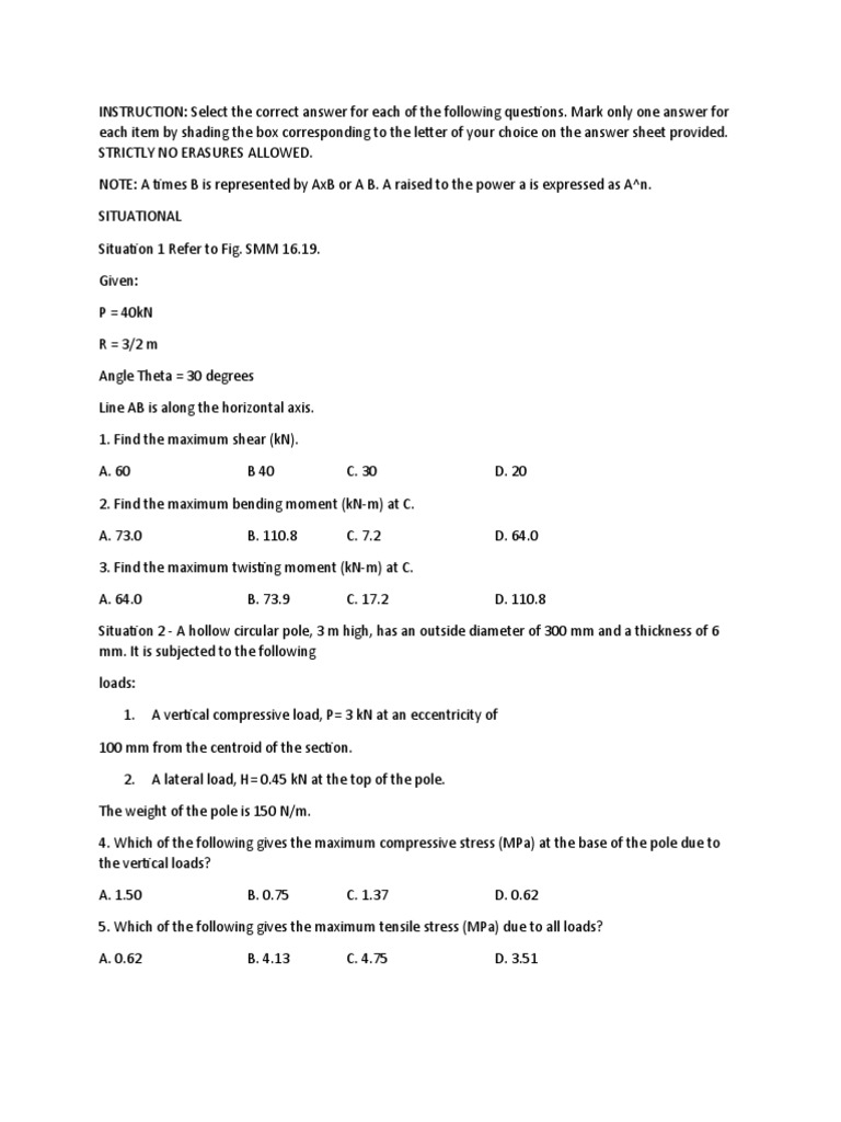STRUCTURAL ENGINEERING & CONSTRUCTION | PDF | Strength Of Materials ...