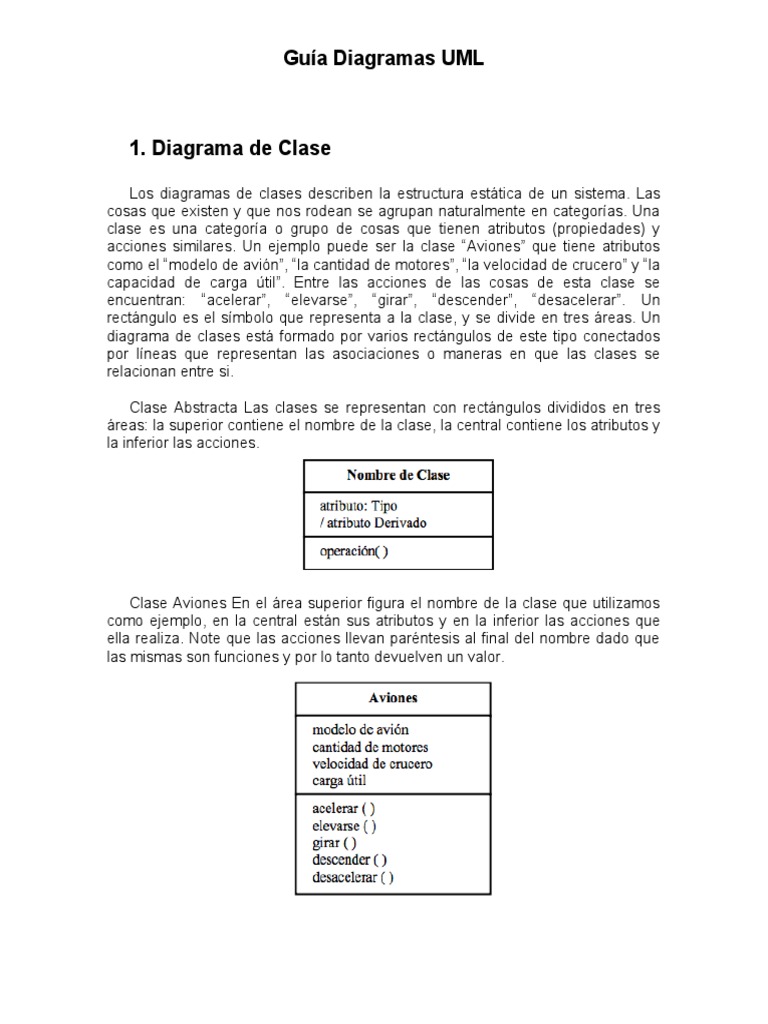 Guia Diagramas UML | PDF | Caso de uso | Lenguaje de modelado unificado