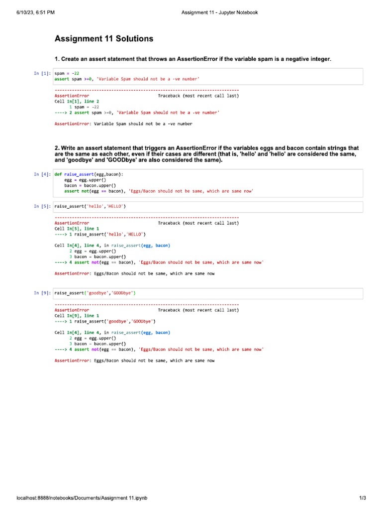 Assignment11 Pythonbasic Pdf 