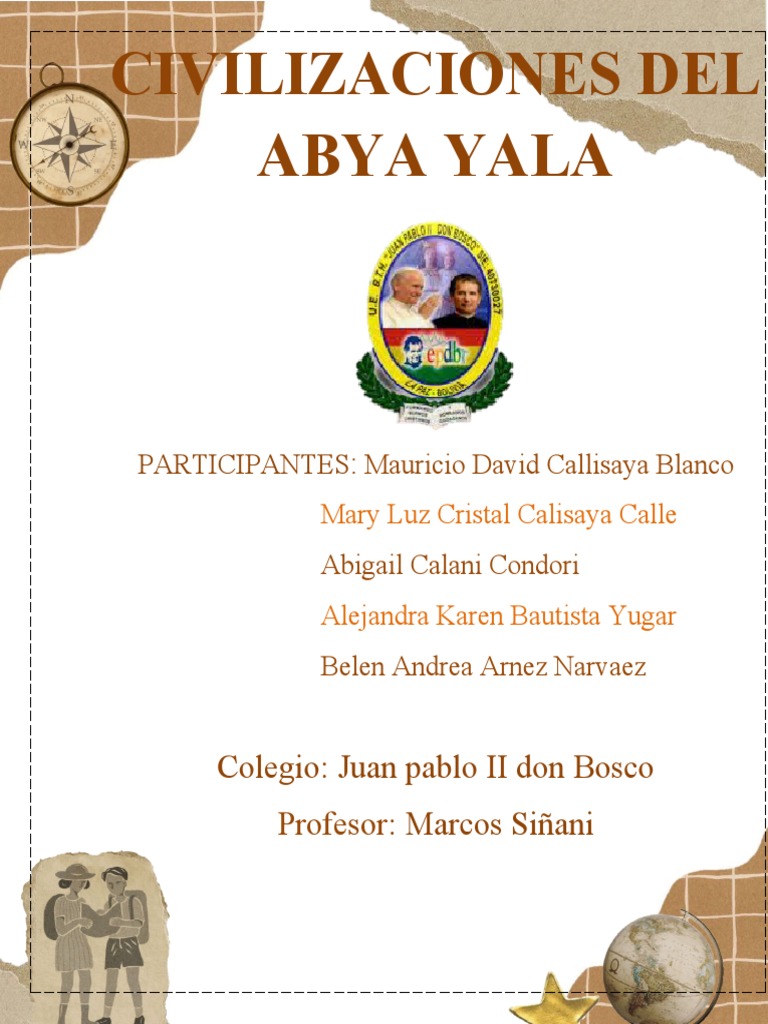 Civilizaciones Del Abya Yala | PDF | Civilización maya | Pirámide