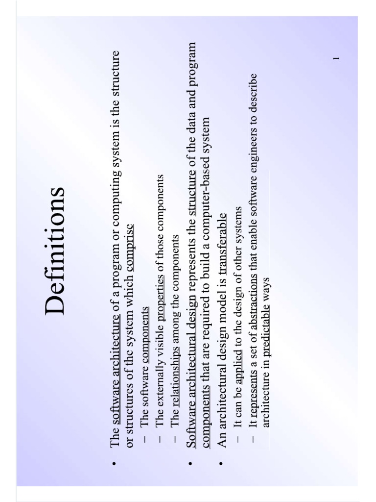 Archutecture Types | PDF