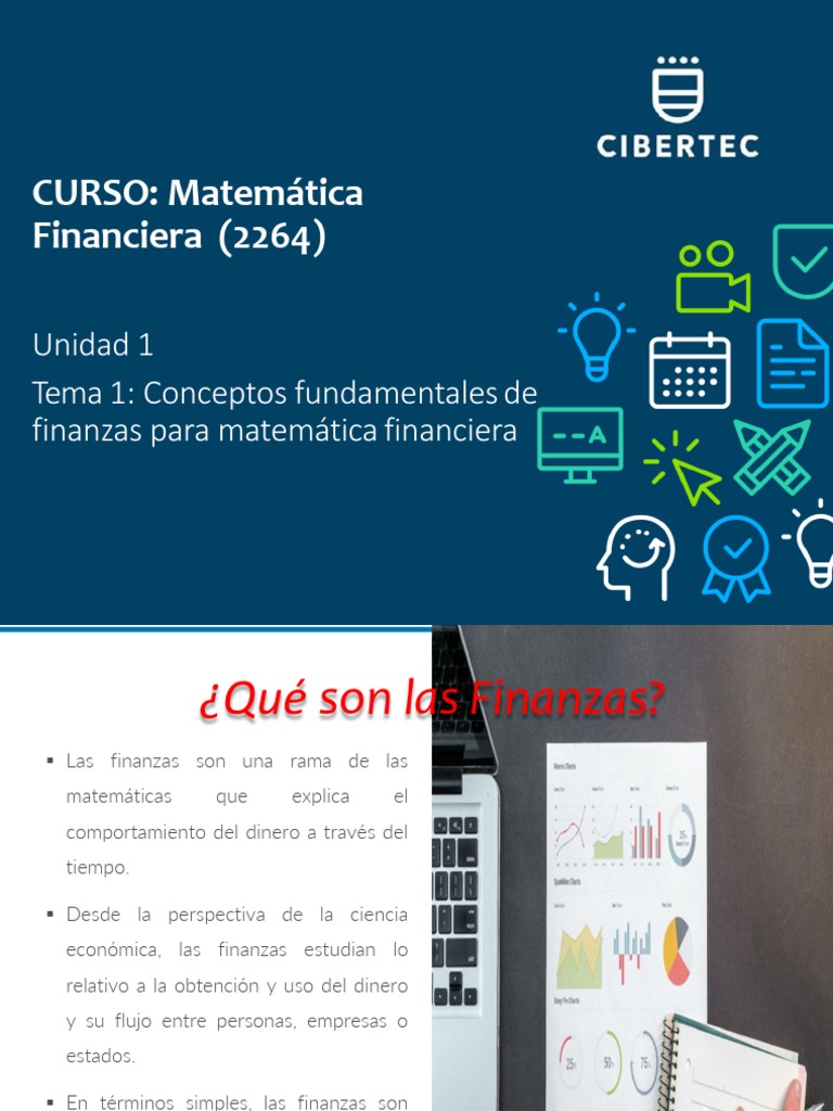 Conceptos Clave de Matemática Financiera | PDF