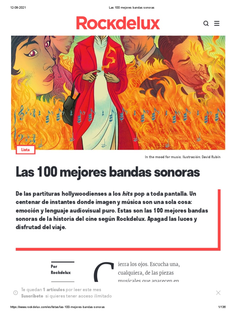 Las 100 Mejores Bandas Sonoras | PDF
