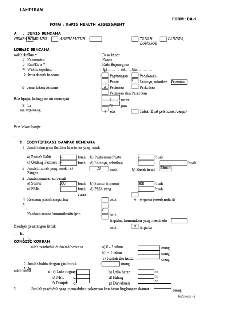 148935318-Form-RHA-Excel Isi | PDF