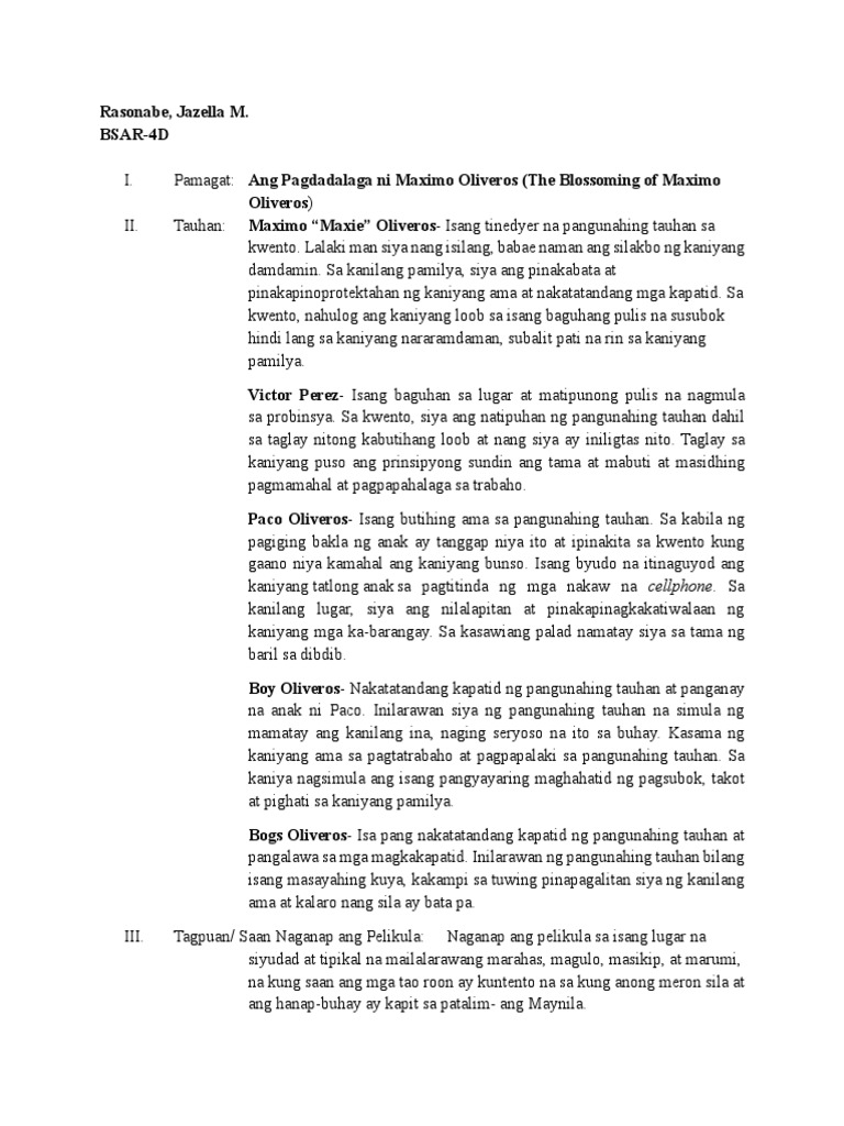 Soslit Activity | PDF