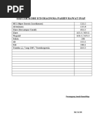 Kode Icd 10 Sering Muncul (Uptd Puskesmas Patek) | PDF