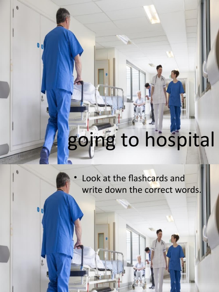 Hospital Vocabulary Flashcards Guide | PDF