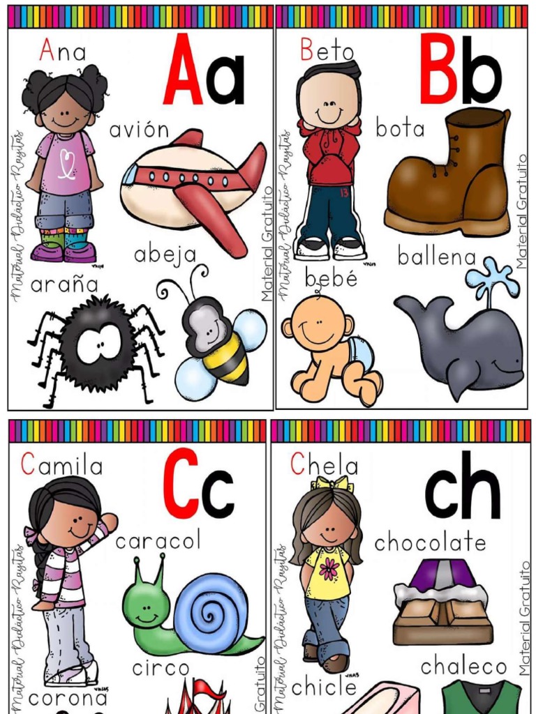 Abecedario y Numeros | PDF