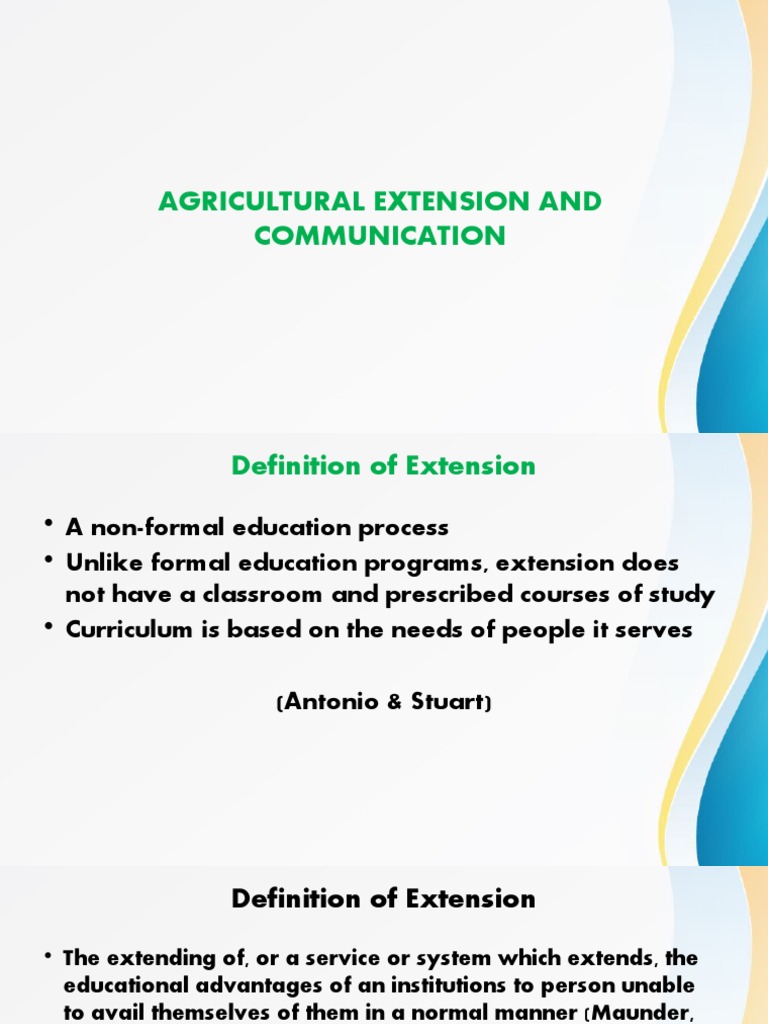 Extension and Communication Lecture 2022 | PDF | Communication ... Extension and Communication Lecture 2022 | PDF | Communication ...