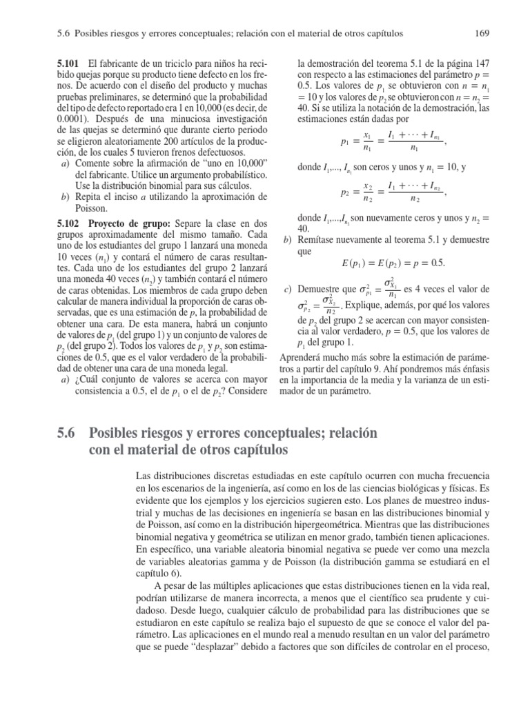 Estadistica Descriptiva y Probabilidades-191 | PDF | Distribución de veneno | Enseñanza de ...