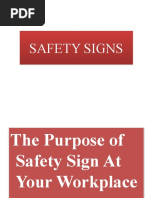 Color Codes For Workplace Signs | PDF