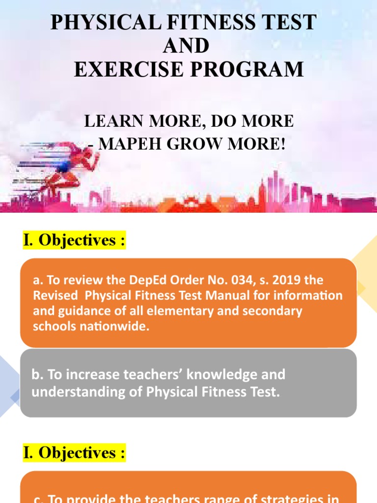 PFT SLIDES Final | PDF | Physical Fitness | Aerobic Exercise
