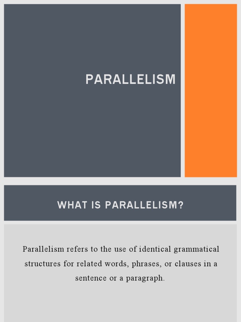 Parallelism | PDF