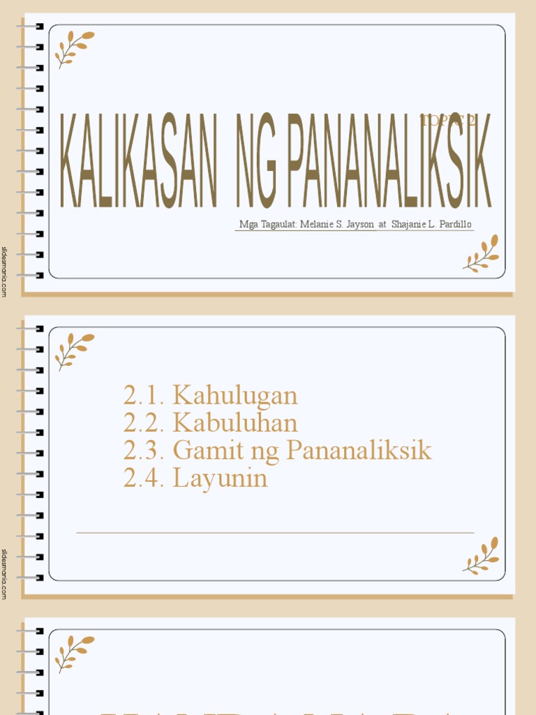 FM16 - Topic 2 - Kalikasan NG Pananaliksik - M.S.JAYSON | PDF