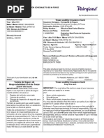 Texas Temporary Liability Insurance Card State Farm Texas Liability ...