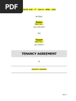 Sample Tenancy Agreement For Residential Property in Malaysia | PDF ...