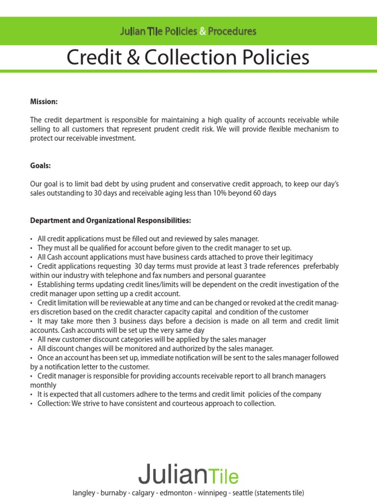 Credit Collection | PDF | Credit | Finance & Money Management