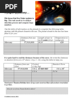 Detailed Lesson Plan in Science (Solar System) | PDF | Solar System ...