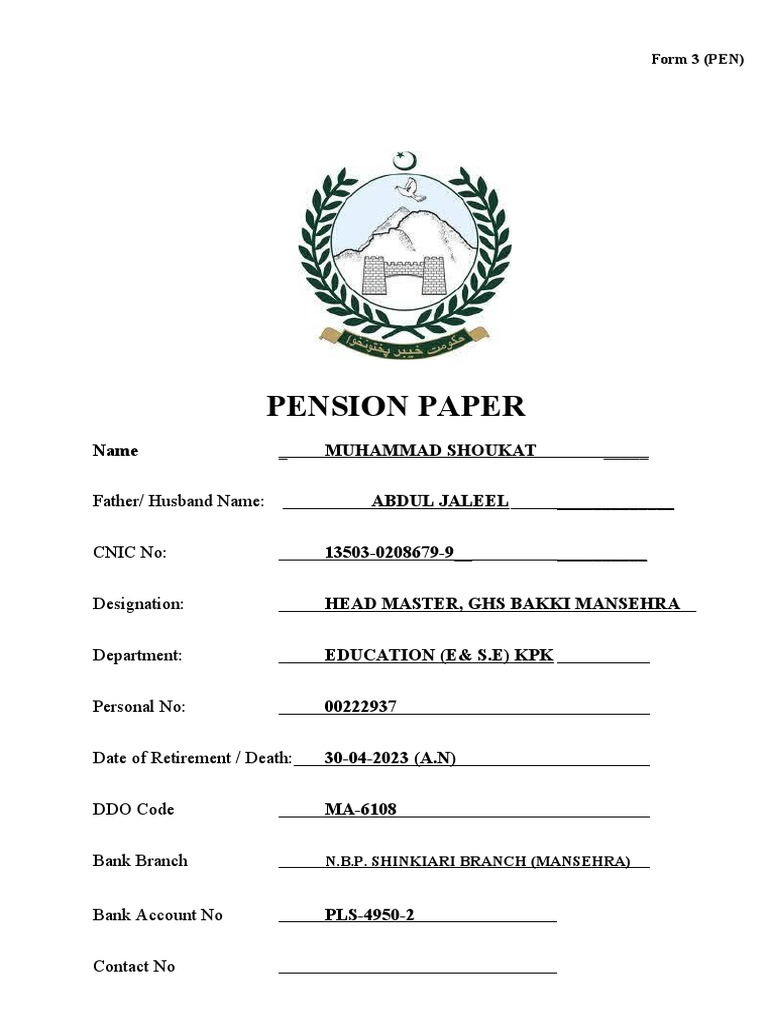 Pension Book NEW 2 | PDF | Pension | Gratuity