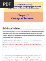 Chapter 2 Inclusiveness | PDF | Inclusion (Education) | Special Education