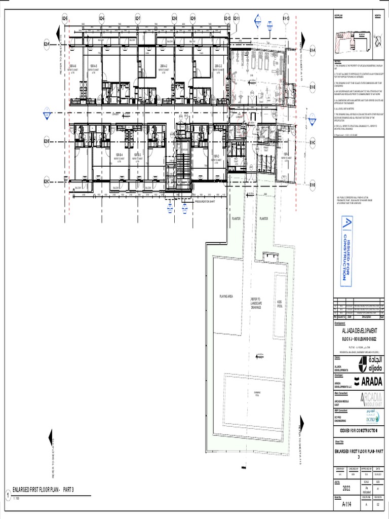 A-114 - Enlarged First Floor Plan - Part 3 | PDF
