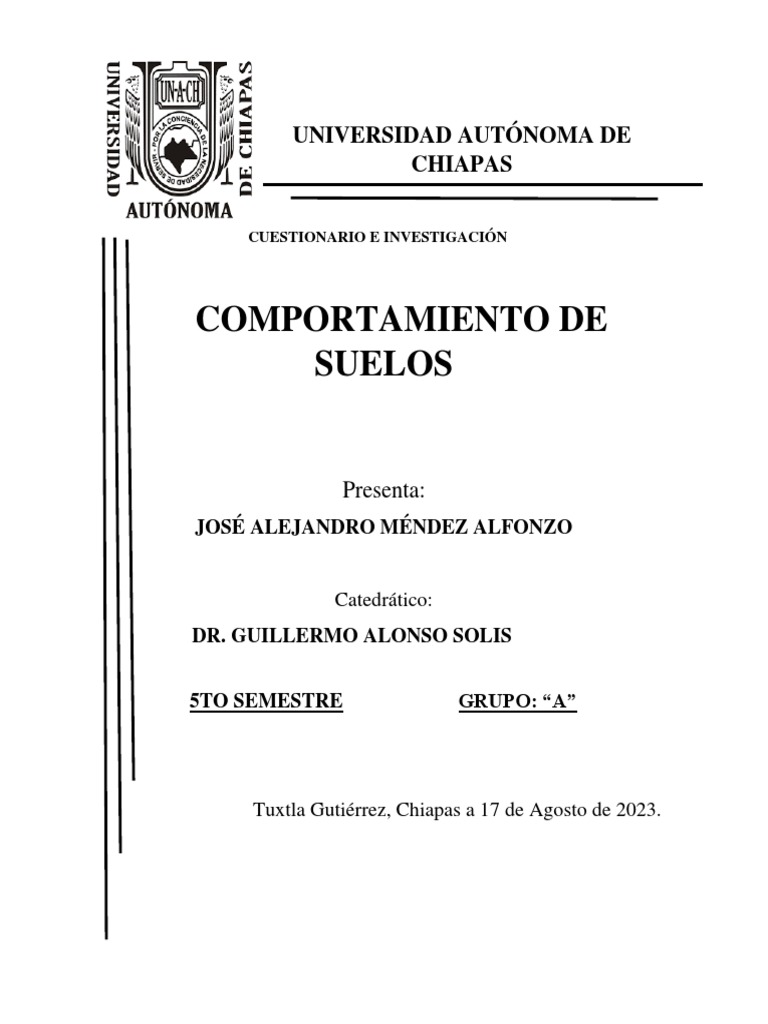 Suelos (Mendez Alfonzo) | PDF