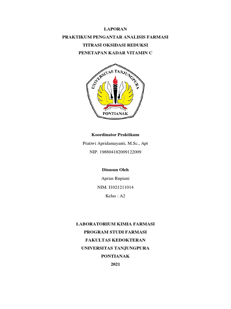 Aprias Rupiani - LAPRAK P2 - ANFAR | PDF | Sains & Matematika | Teknologi & Rekayasa