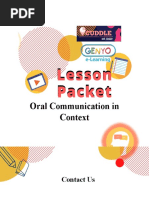 Communication Arts 100: Introduction To Speech Composition: Course ...