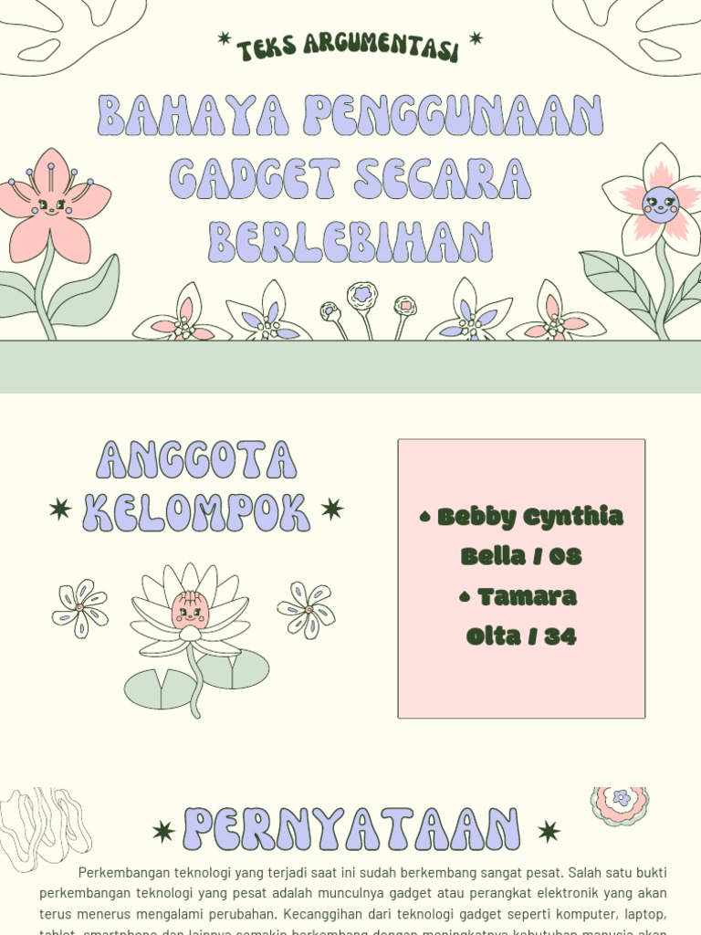 Bahaya Penggunaan Gadget - 20230831 - 060806 - 0000 | PDF