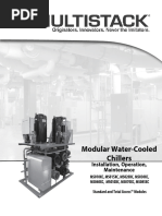 Multistack Air Cooled Chiller Install Guide | PDF | Heat Exchanger | Valve