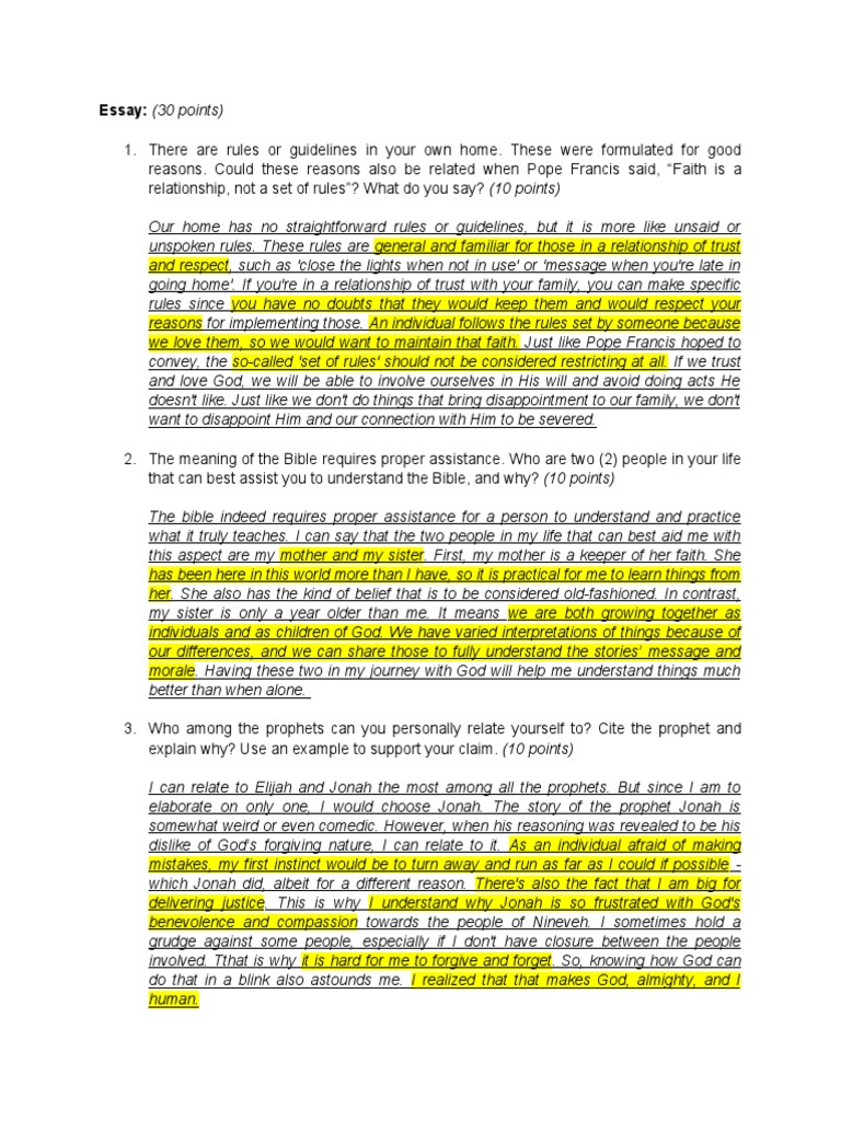 CFE 101 - Preliminary Examination | PDF