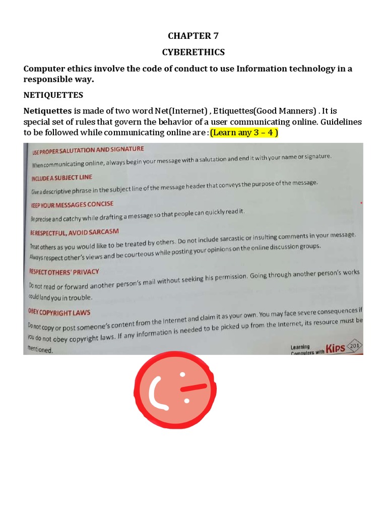 Chapter 7 Cyberethics Pdf