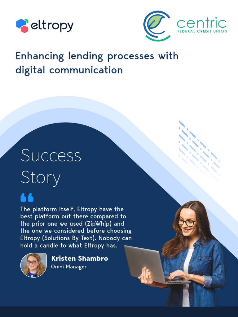 Case Study Centric Credit Union Pdf Communication Computing