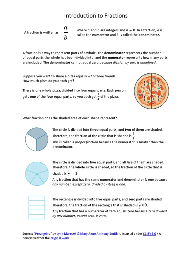 Introduction_to_Fractions_Lesson | PDF