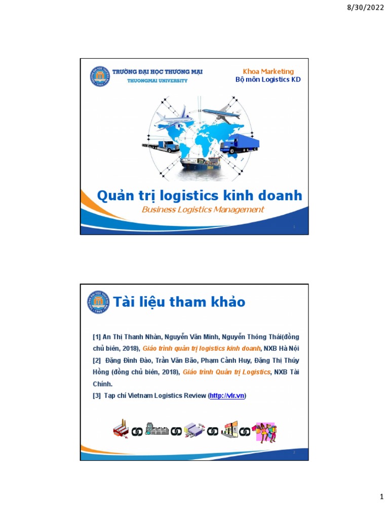Bai Giang Quan Tri Logistics Kinh Doanh 2022 2849 | PDF