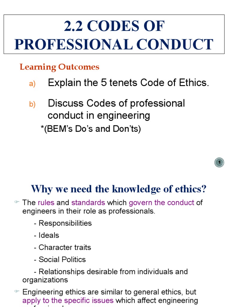 Engineering Ethics and Professional Conduct | PDF | Engineer | Engineering