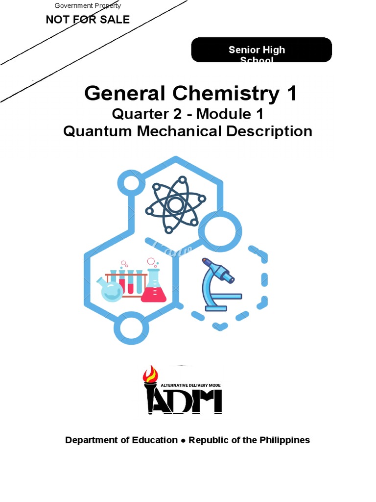 GeneralChemistry1 Q2 Module-1 Quantum Mechanical Descriptions v5 | PDF ...