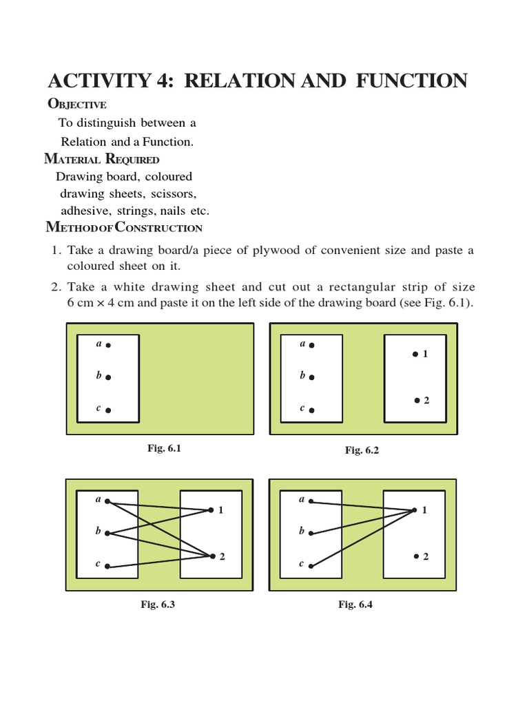 Maths Activity 4 | PDF | Function (Mathematics) | Mathematics