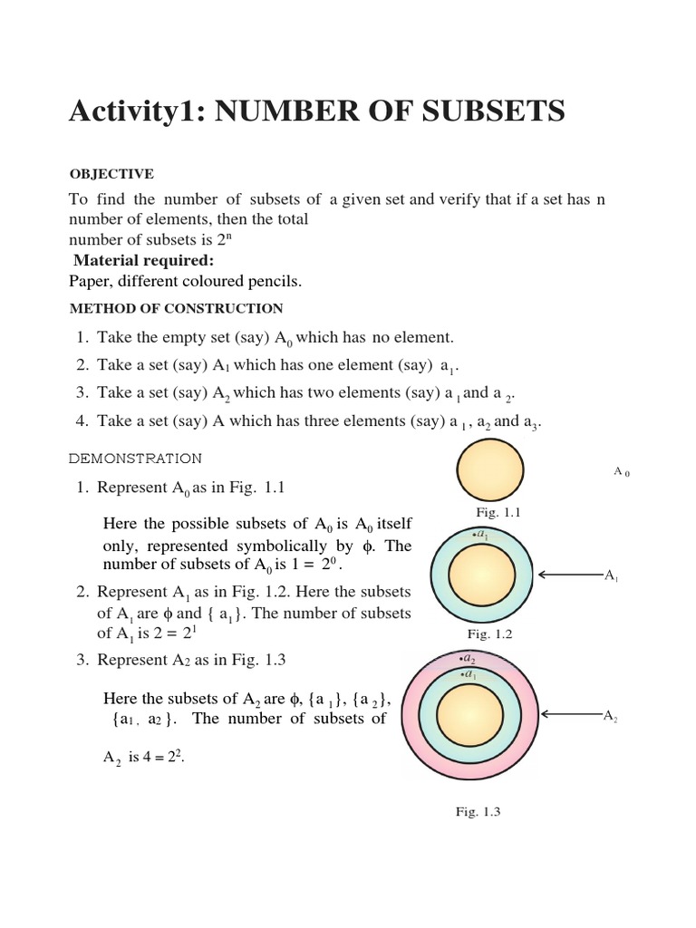 Xi Math Activity No.1 | PDF