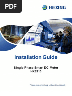 Hxe110 - Hexing Meter Manual | PDF | Ac Power | Power Supply