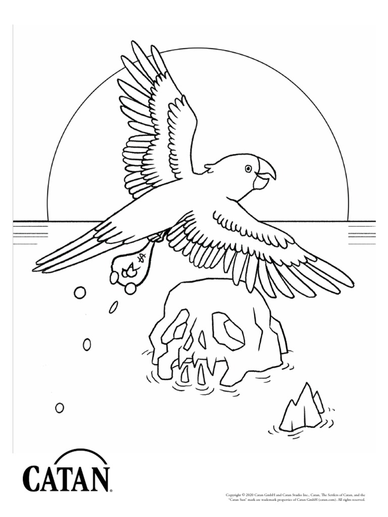 Catan Coloring Book 1 | PDF